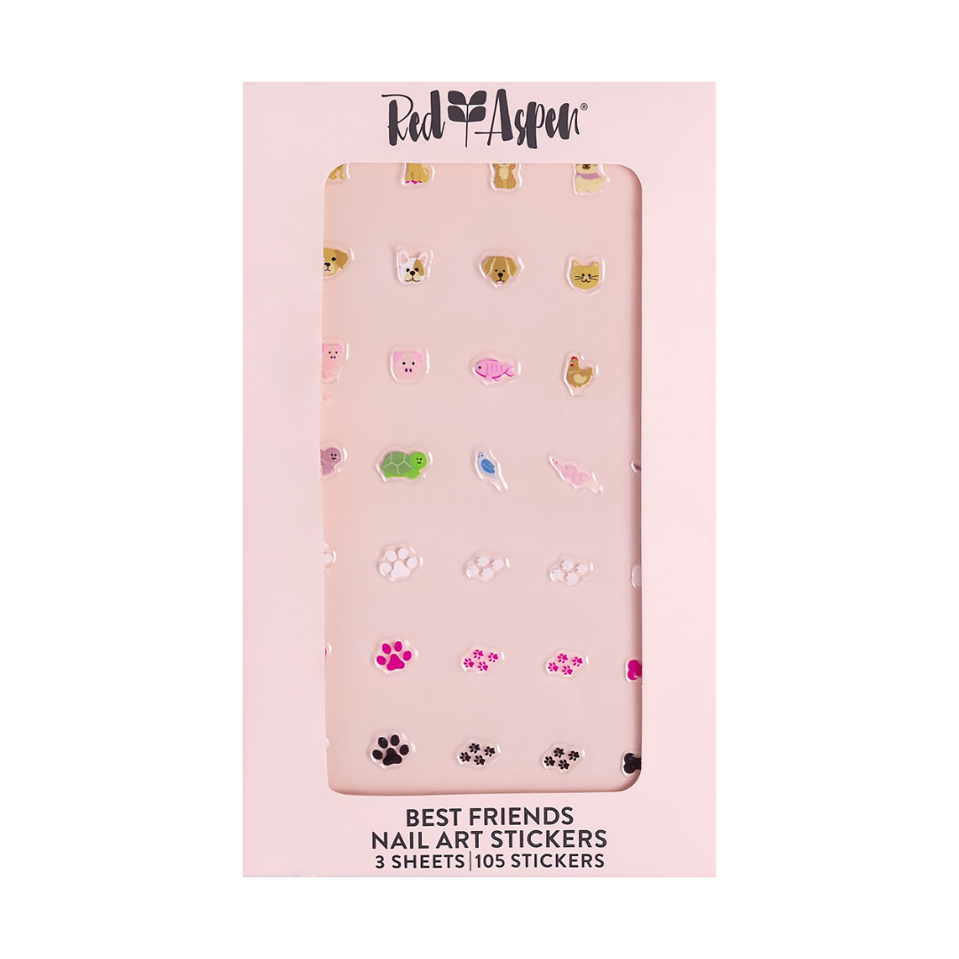 Nail Art Stickers - Best Friends Nails - Press On Nails | Red Aspen