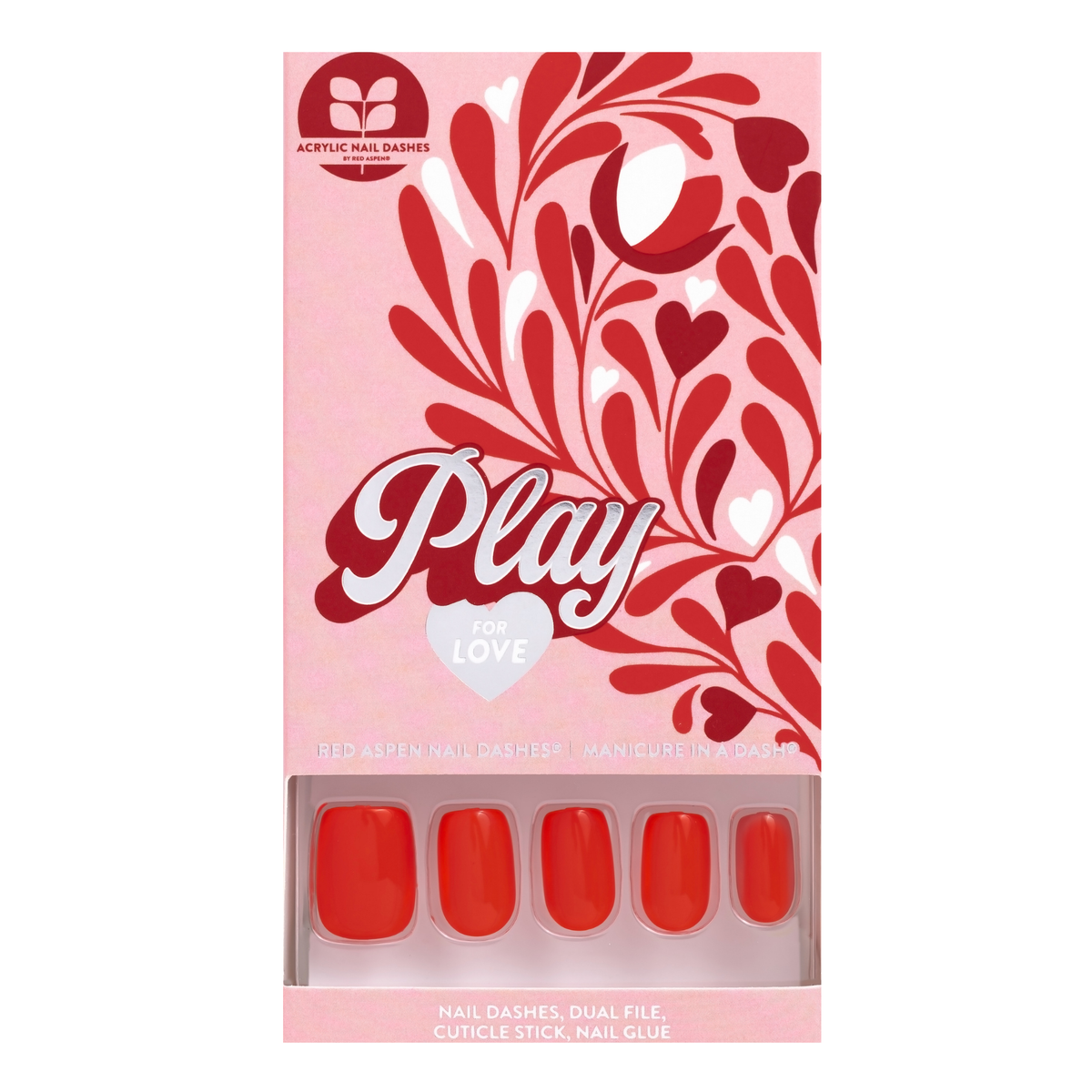 Bold & Bright, Calen Nails - Press On Nails | Red Aspen