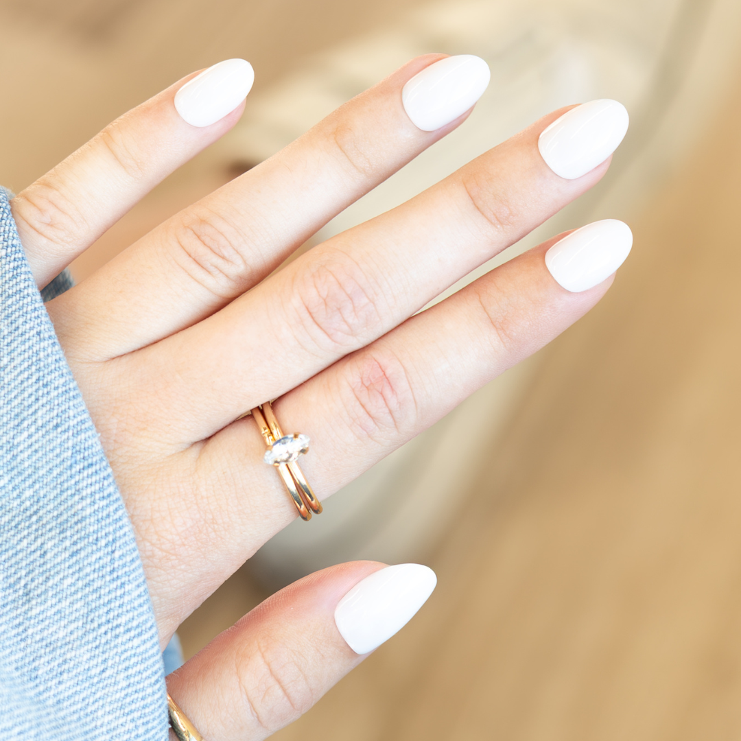 Le Blanc, Belen Nails - Press On Nails | Red Aspen