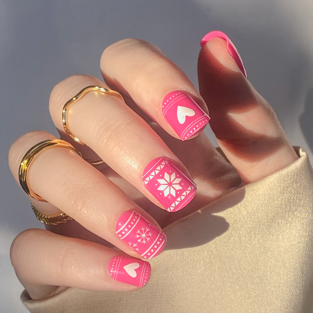 Tis The Season To Be Jolee Nails - Press On Nails | Red Aspen