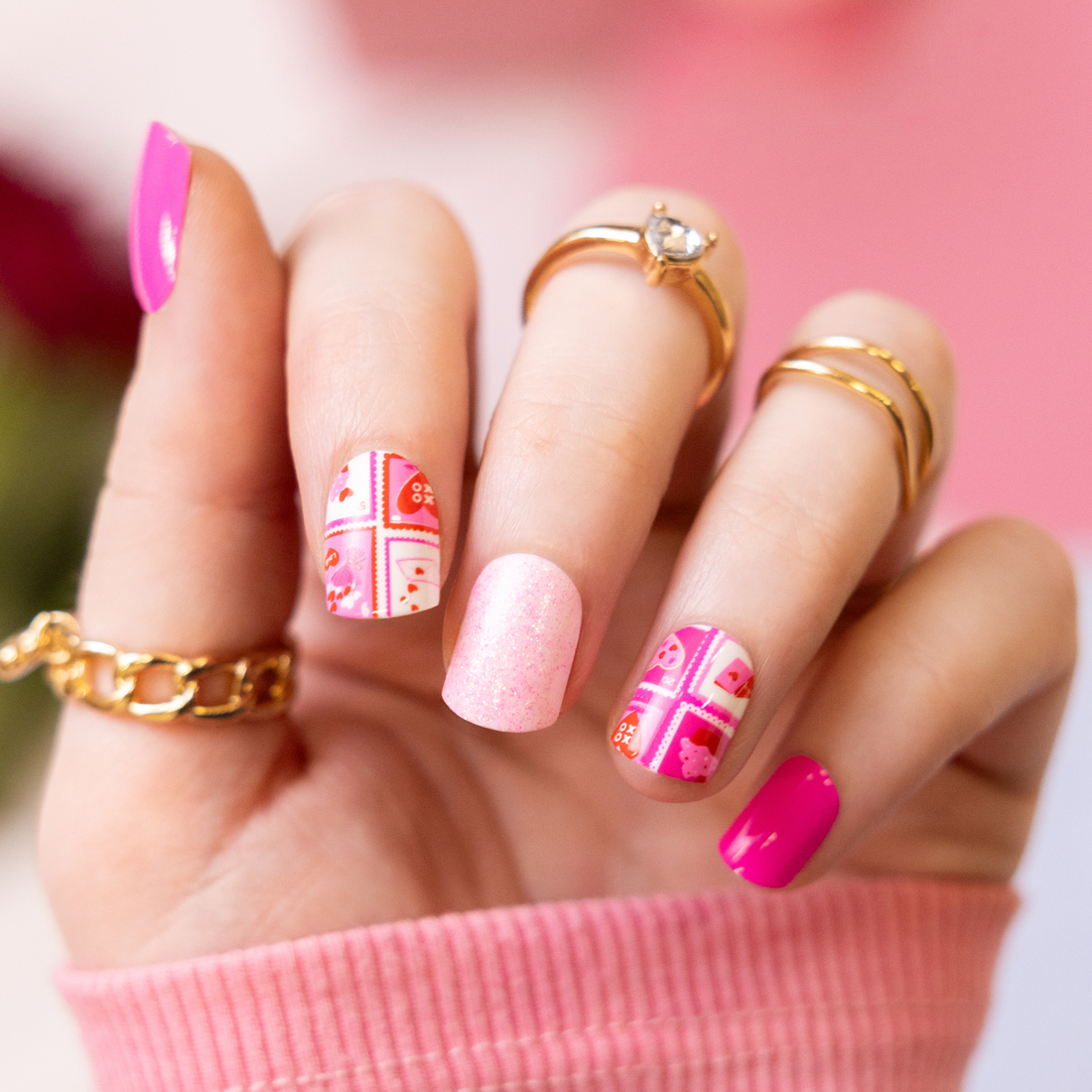Love Letters from Layla Nails - Press On Nails | Red Aspen
