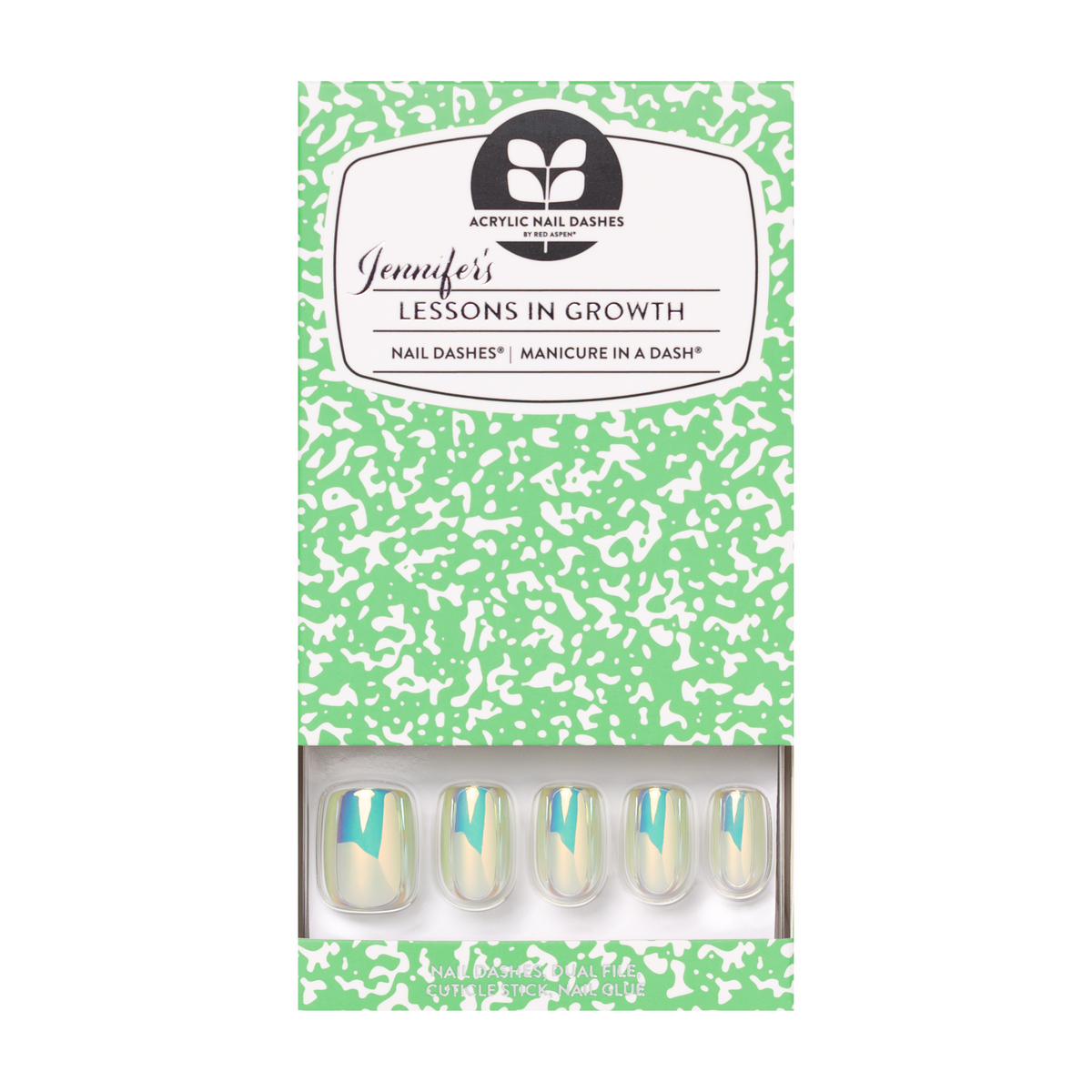 Jennifer's Lessons in Growth Nails - Press On Nails | Red Aspen